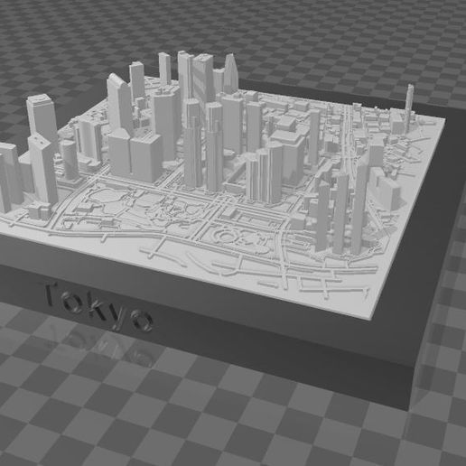 Archivo STL Ciudad de Tokio 🗼 ・Idea de impresión 3D para descargar・Cults