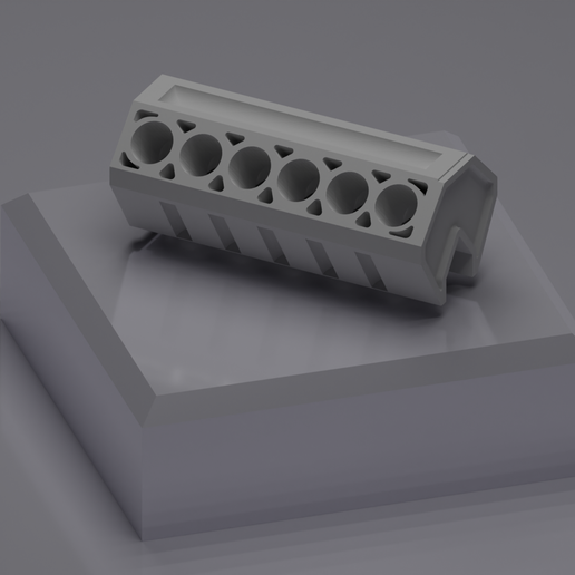 🎨 V12 Engine Block・Free STP File for 3D printing・Cults