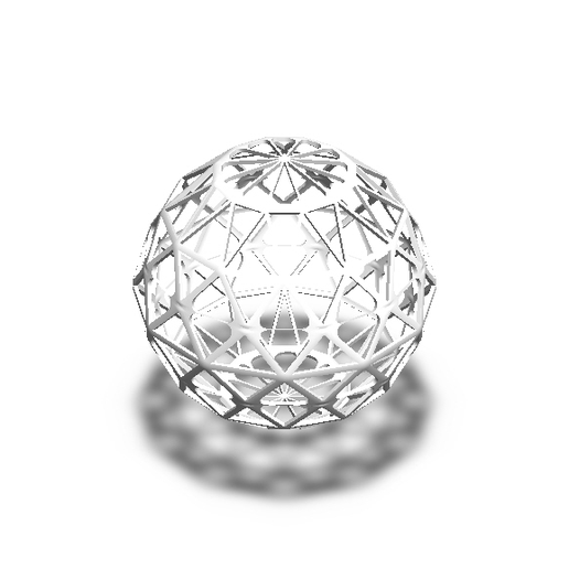 sphere 3d shape cut out
