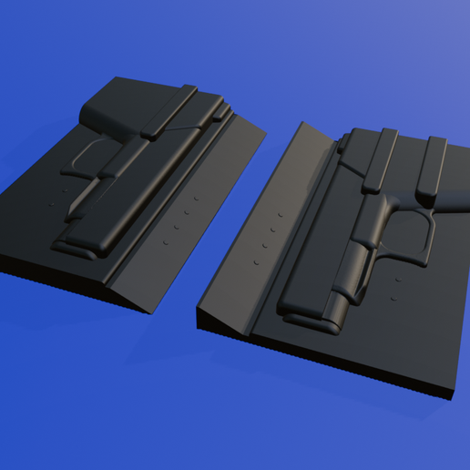 🔫 Glock G48 MOS Torsion Split Mold Vacuum.・ STL File for 3D printing・Cults