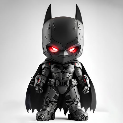 🃏 Cyberpunk Batman Mecha toy・ STL File for 3D printing・Cults