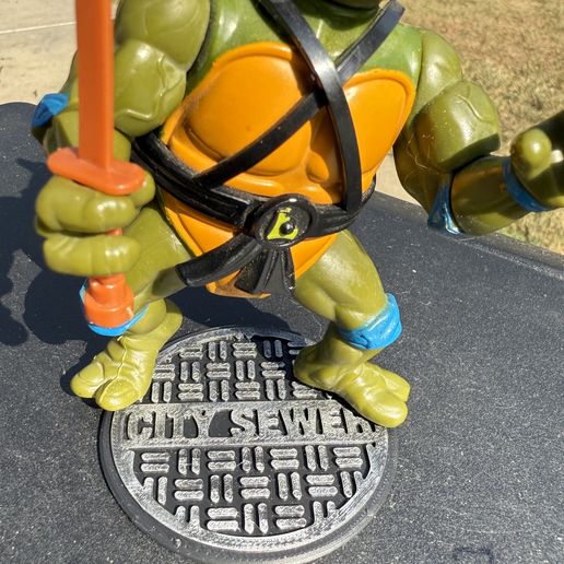 🥷 Ninja Turtle Stand・ STL File for 3D printing・Cults