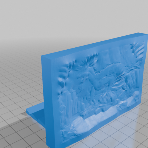 Free 3D file Ark Rock Drake Relief Sculpture 🪨 ・Template to download ...