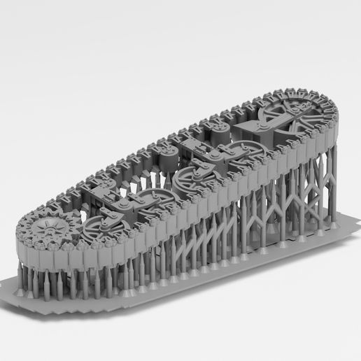 🪖 M3A1 Stuart - 1/72 tank model - Supported・ STL File for 3D printing・Cults