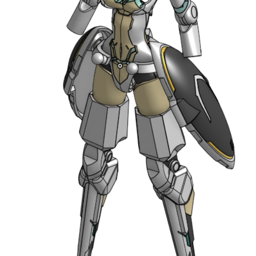 🎶 See Notes - 1/12 scale Phantasy Star Online 2 female CAST・Free 3D ...