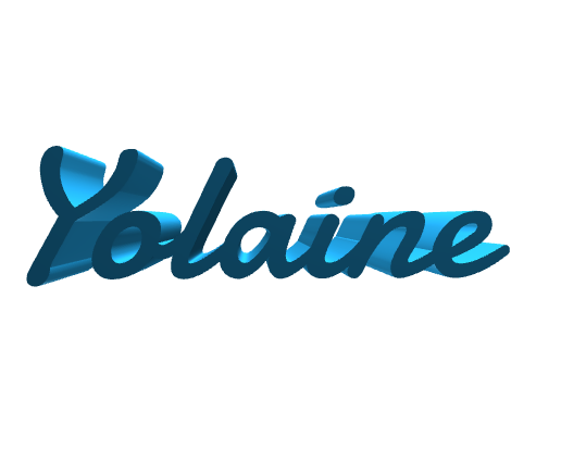 STL file Yolaine 👩 ・Design to download and 3D print・Cults