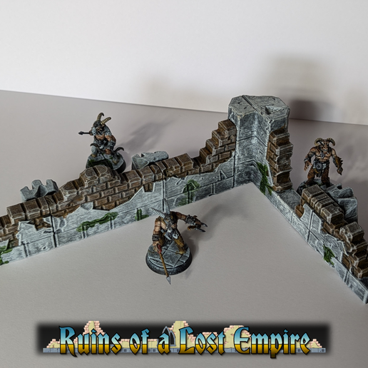 🎲 Ruins of a Lost Empire - Sample low terrain・Free 3D File for 3D ...