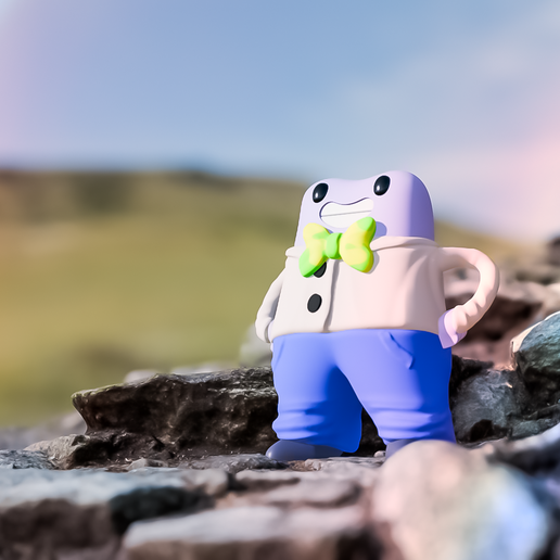 Free STL file Dédé Comic strip character 👾 ・Template to download and 3D ...