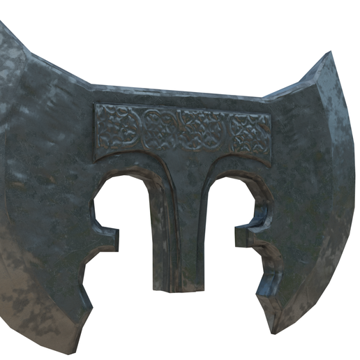 3D file Ax blade Low-poly 3D Model 🆓 ・3D print design to download・Cults