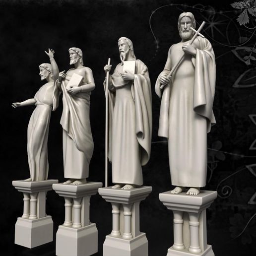 STL file statues church 06 ⛪ (OBJ)・3D print model to download・Cults