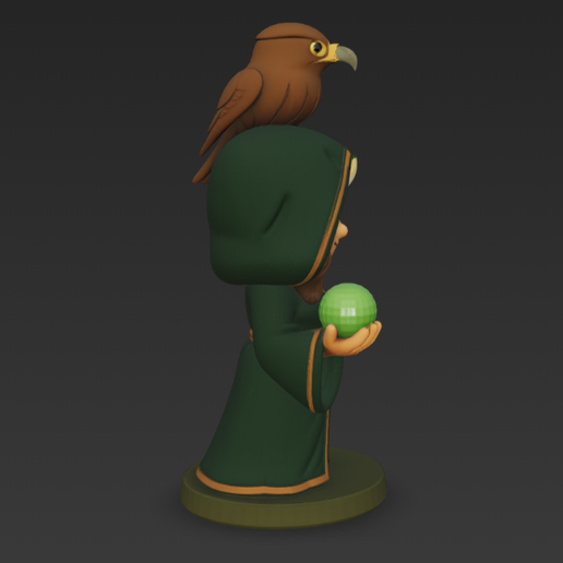 ♀️ Female Summoner RPG・ STL File for 3D printing・Cults