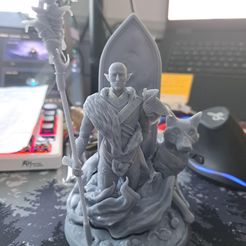 🗿 Solas | Fen'harel・3D Print with the Elegoo jupiter SE and Elegoo ...