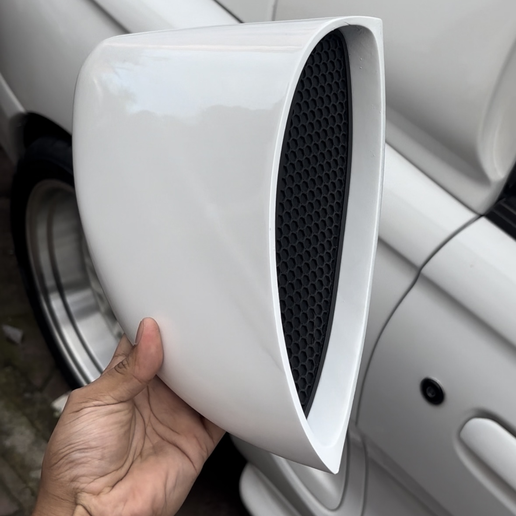 🐎 SN95 Mustang Sidescoops・ STL File for 3D printing・Cults
