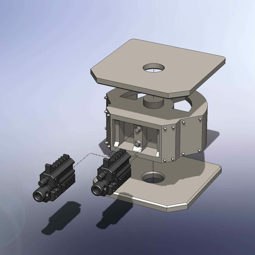 🪖 Tracked Chassis for Primari Repulsor EXECUTIONER・ STL File for ・Cults