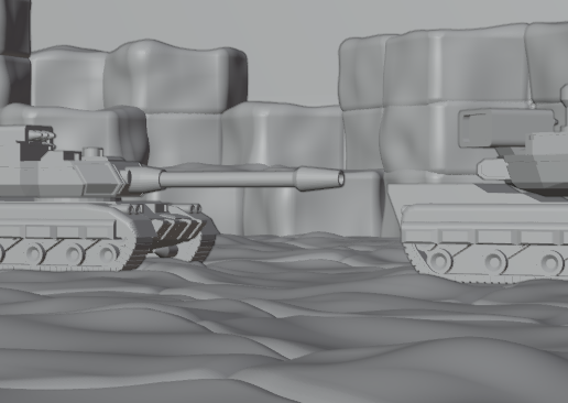 🪖 Myrmidon-Crusader Tank・ STL File for 3D printing・Cults