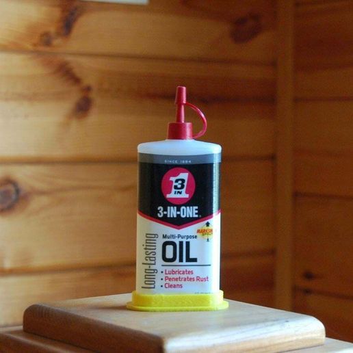 Free STL file Oil Can Stand 🛢️ ・3D print design to download・Cults