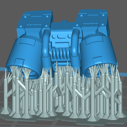 🎲 Mk1 Assault Jump Pack [SUPPORTED]・Free STL File for 3D printing・Cults