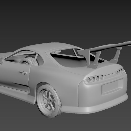 🚗 Toyota Supra 1993 Tuning Body For Print・ 3D File for ・Cults