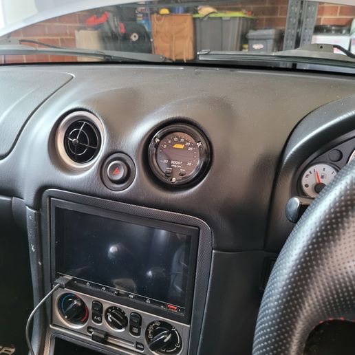 3D print AEM-X Gauge Pod for NB Miata • made with Ender 3 v2・Cults