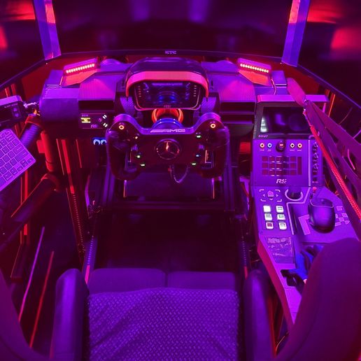 🧑‍🔧 Sim Racing Dashboard , sim rig, 4080 aluminum extrusion・ STL File ...
