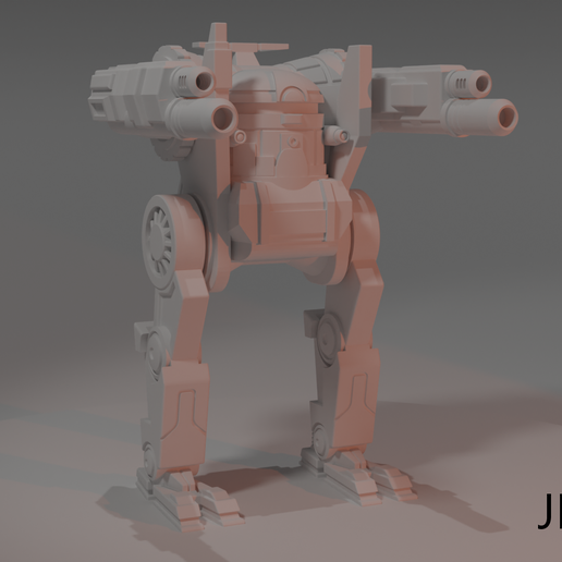 🤖 Battletech - Jagermech - JM6-S・Free STL File for ・Cults