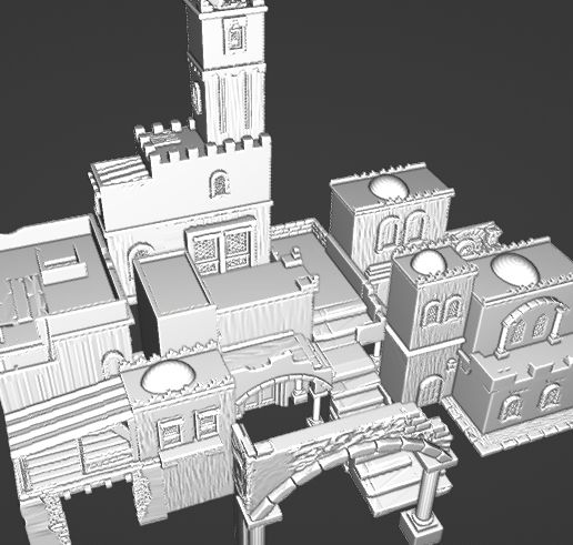 STL file Bethlehem Portal. Complete city. Model 🏙️ ・3D printable design ...