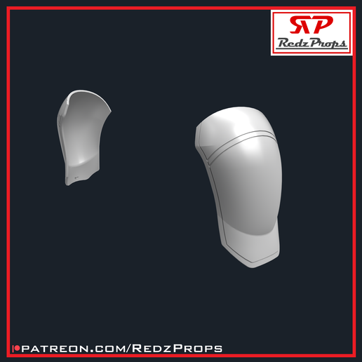 🖨️ Deadpool 3 Pauldrons Cosplay Prop・ 3D File for 3D printing・Cults