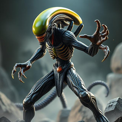 STL file ALİEN (special series) 👽 ・3D printing model to download・Cults