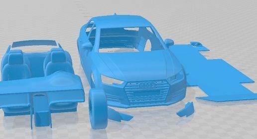 3D file Audi A4 Sedan 2019 Printable Car 🚗 ・Template to download and 3D ...