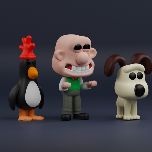 🐧 wallace and gromit feathers mcgraw funko pop from the wallace and ...