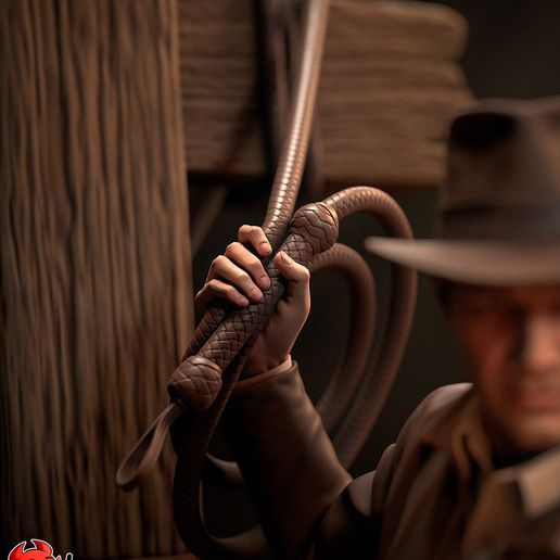 👾 Indiana Jones・ STL File for 3D printing・Cults