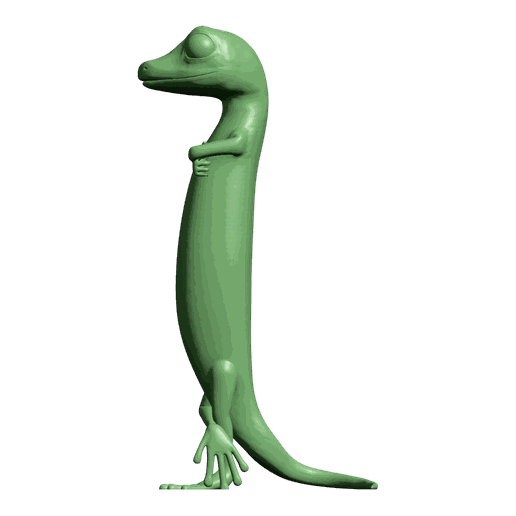 🦎 “The Green Guardian of Savings” – GEICO Gecko 3D Print Model Bundle・ OBJ File for 3D printing ...
