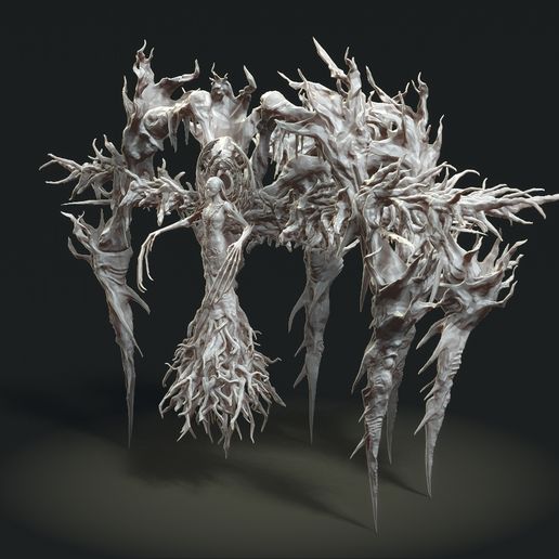 👾 Mother Miranda Boss Form From The Residen Evil Village・ STL File for ...