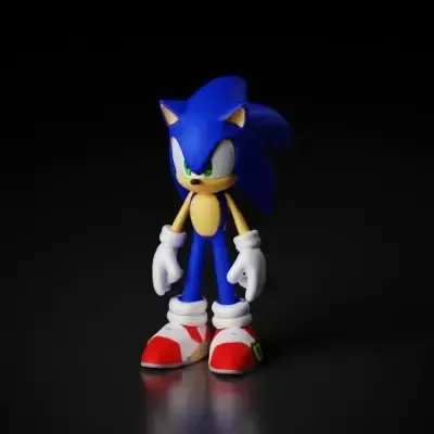 STL file Sonic The Hedgehog 🦔 ・3D print design to download・Cults