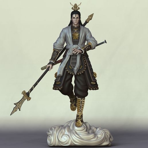 🎲 Erlang - The Sacred Divinity - Black Myth Wukong stl 3d print・ 3D ...