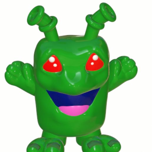 🎨 ¡Neopets Grundo !・Archivo 3D para Impresión 3D・Cults