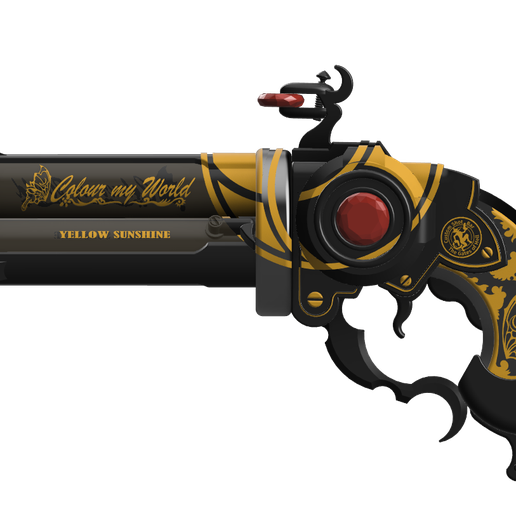 🗺️ Bayonetta Colour my world guns・ 3D File for 3D printing・Cults