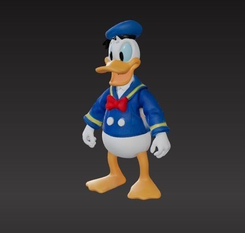 🎲 Donald Classic - 3D Printable Model | Cartoon Collectible・ STL File ...
