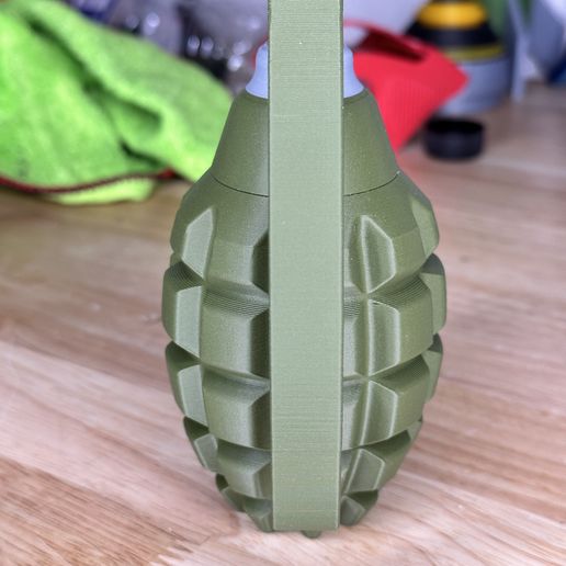 Hand Grenade Stash Container・ STL File for ・Cults