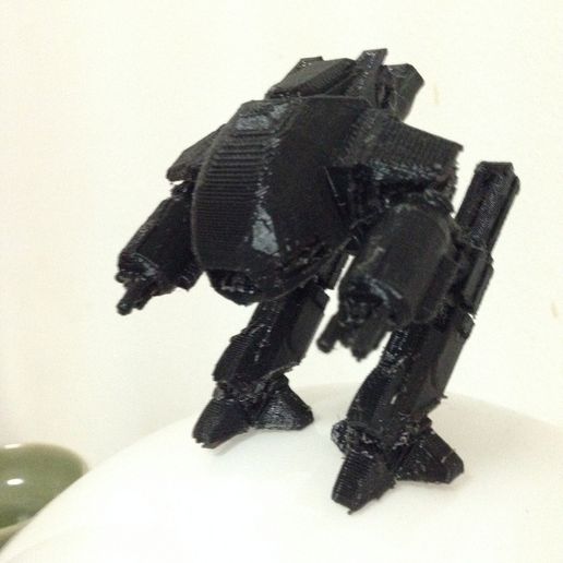 🤖 ED-209 ENFORCEMENT DROID from Robocop (Jointed)・Free 3D File for ・Cults