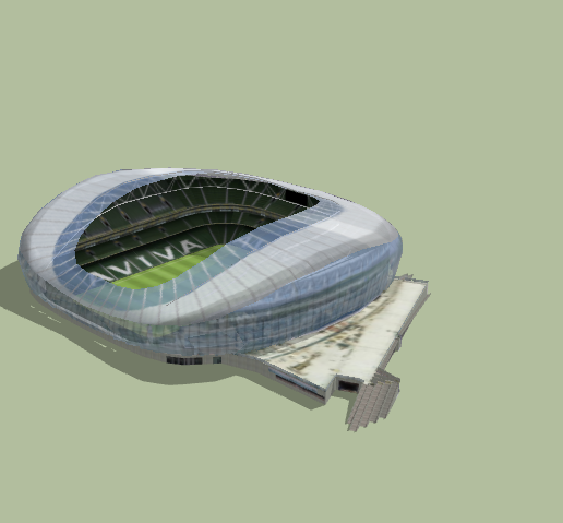 🏟️ Aviva Stadium (Dublin)・ STL File for 3D printing・Cults
