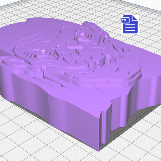 🪔 Horror Face - Blank to make vacuum formed molds・ 3D File for ・Cults