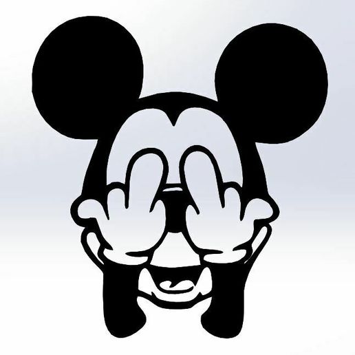 🐁 mickey mouse, wall art mickey mouse, line art mickey mouse, 2d art ...
