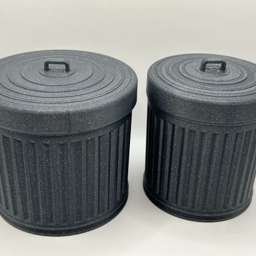 🗑️ The Metallic Trash Can Deck Box - Magic the Gathering, EDH Commander ...