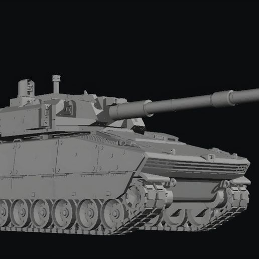 STL file Otokar tulpar medium tank 🪖 ・Model to download and 3D print・Cults