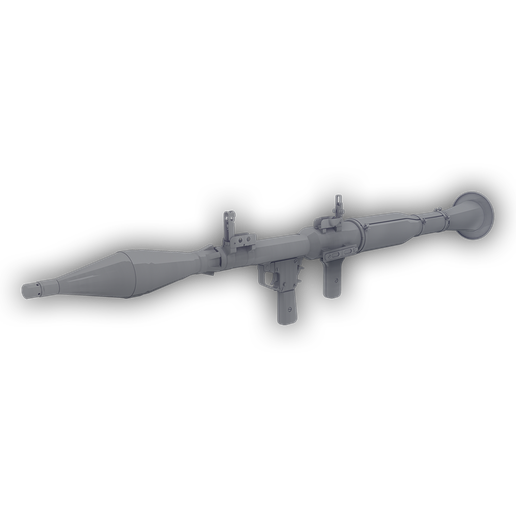 🤙 RPG-7・ OBJ File for 3D printing・Cults