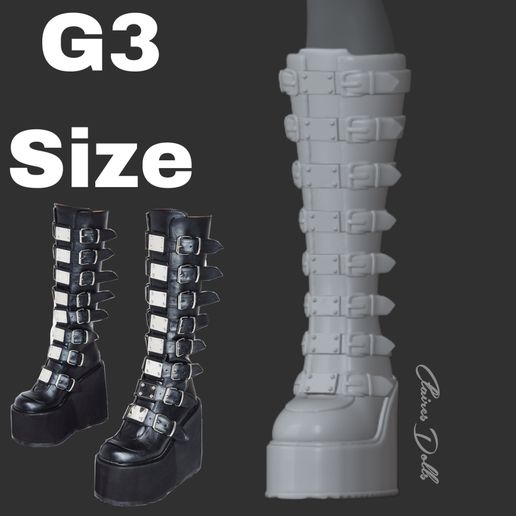 👹 Monster High Demonia G3・ OBJ File for 3D printing・Cults