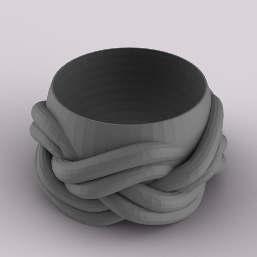 STL file Decorative Knop Pot 🪴 (3MF)・3D printing idea to download・Cults