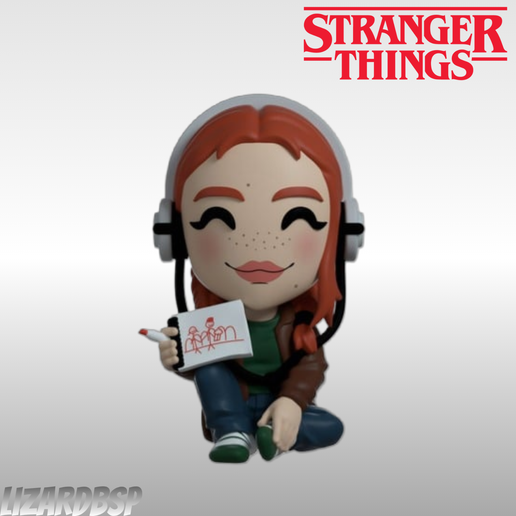 🤓 Max Mayfield - Stranger Things・ STL File for 3D printing・Cults