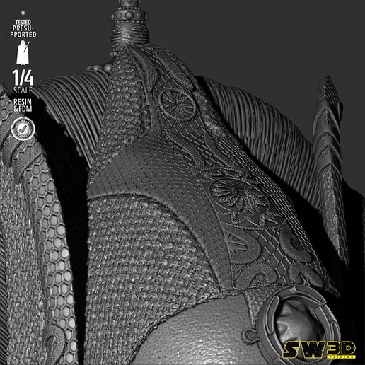 👤 PADME PORTRAIT BUST - TESTED AND READY FOR 3D PRINTING・ 3D File for ...